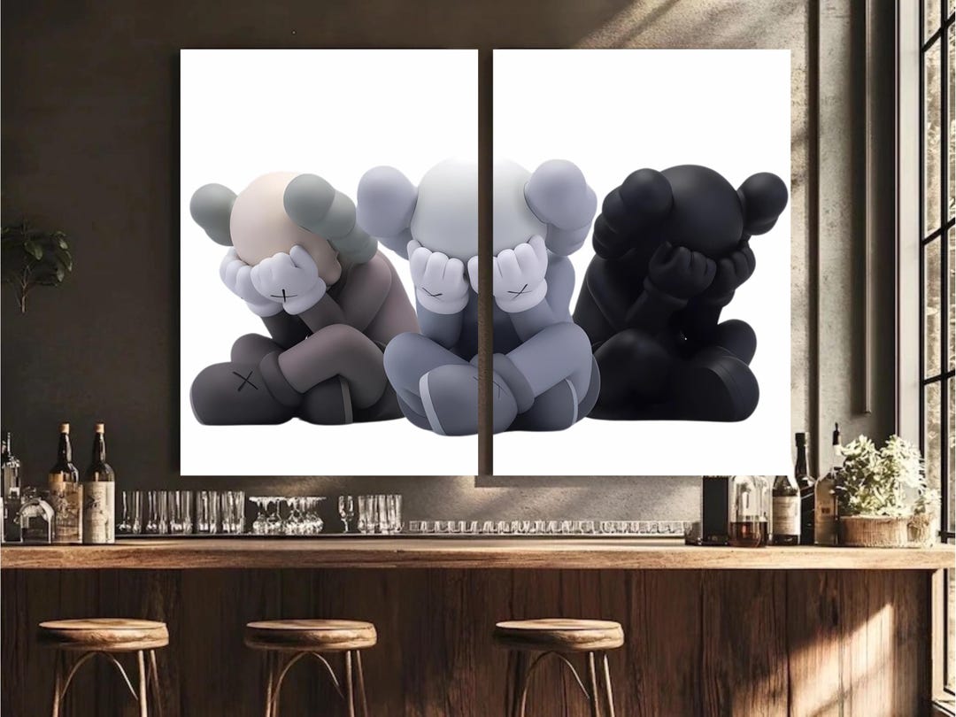 Kaws Hypebeast Collage Poster DIGITAL DOWNLOAD for 2 Prints, Kaws ...