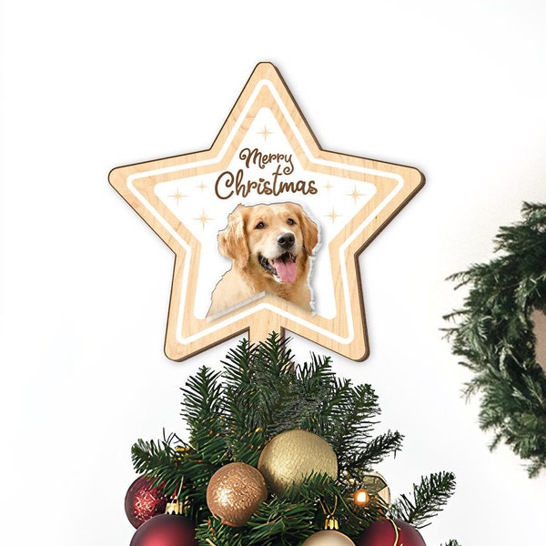 Dog Tree Topper - Etsy