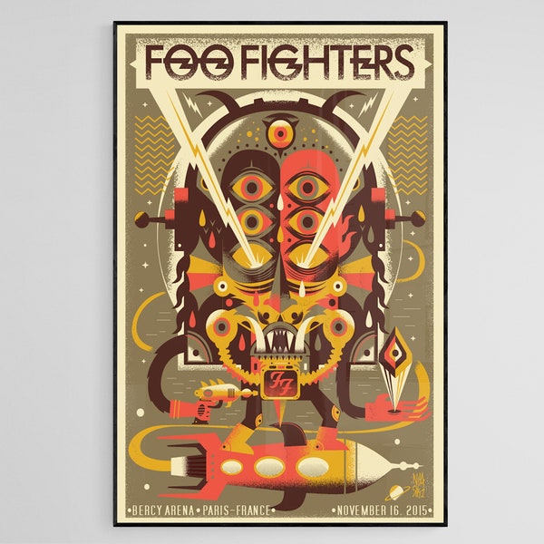 Foo Fighters - Etsy