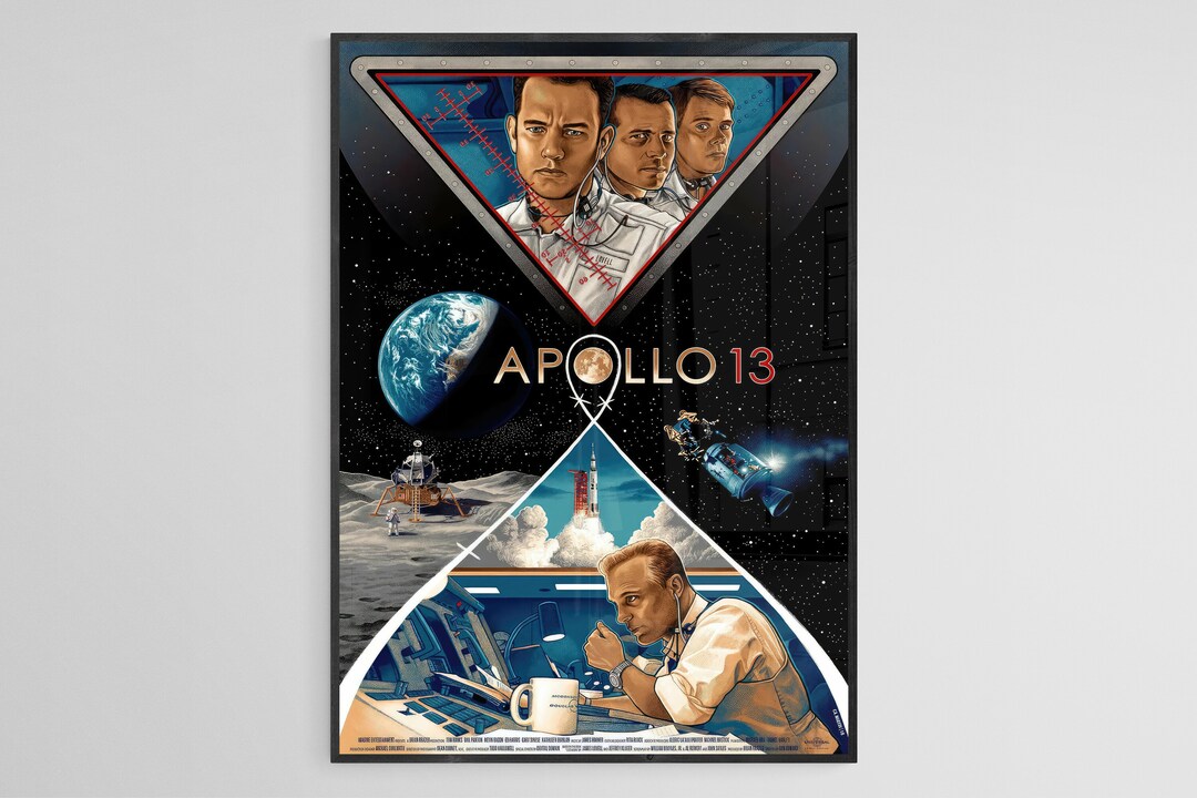 Apollo 13 Poster Movie Poster Apollo 13 Print Home Decor - Etsy