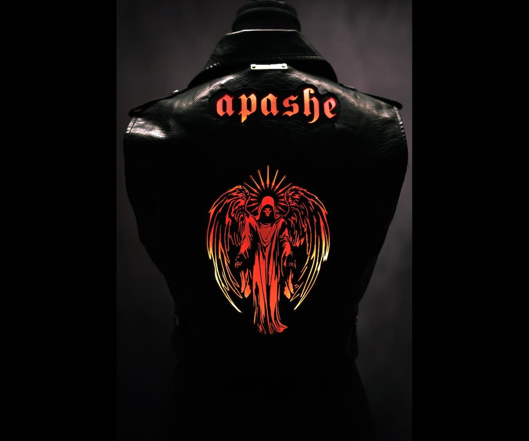 Ladies Apashe LED Jacket / Vest - Full RGB 200+ Patterns / Washable ...