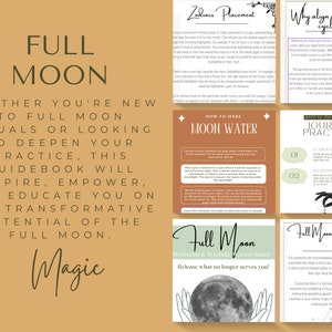 Full Moon Ceremony Full Moon Manifesting Moon Rituals Full Moon Journal ...