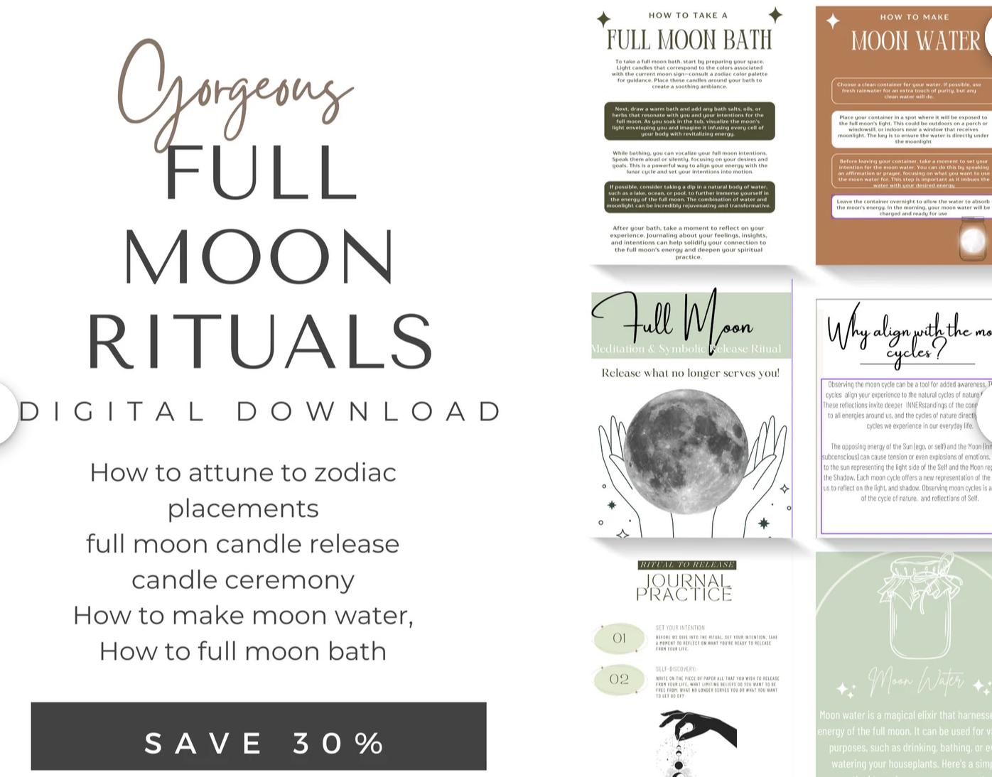 Astrology & Full Moon Guide | Rituals, Zodiac Energy and Lunar ...