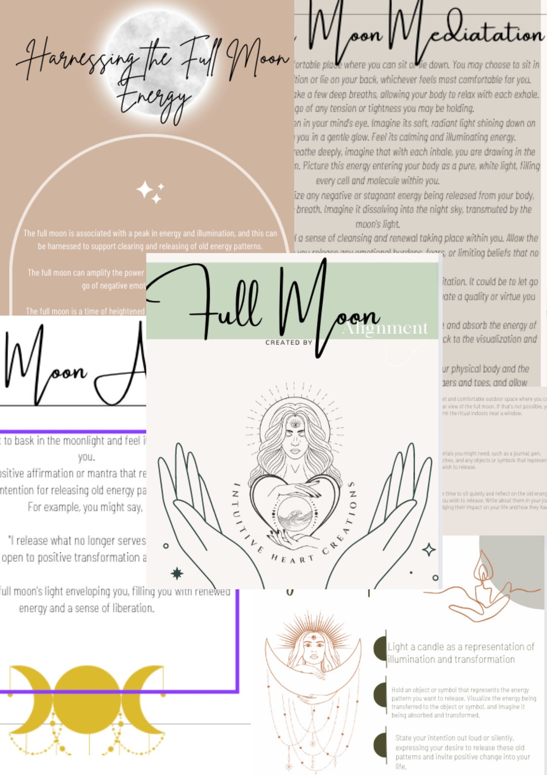 Full Moon Ritual Practice Moon Manifesting Moon Rituals Full Moon ...