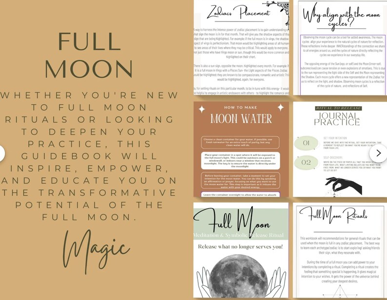 Astrology & Full Moon Guide | Rituals, Zodiac Energy and Lunar ...