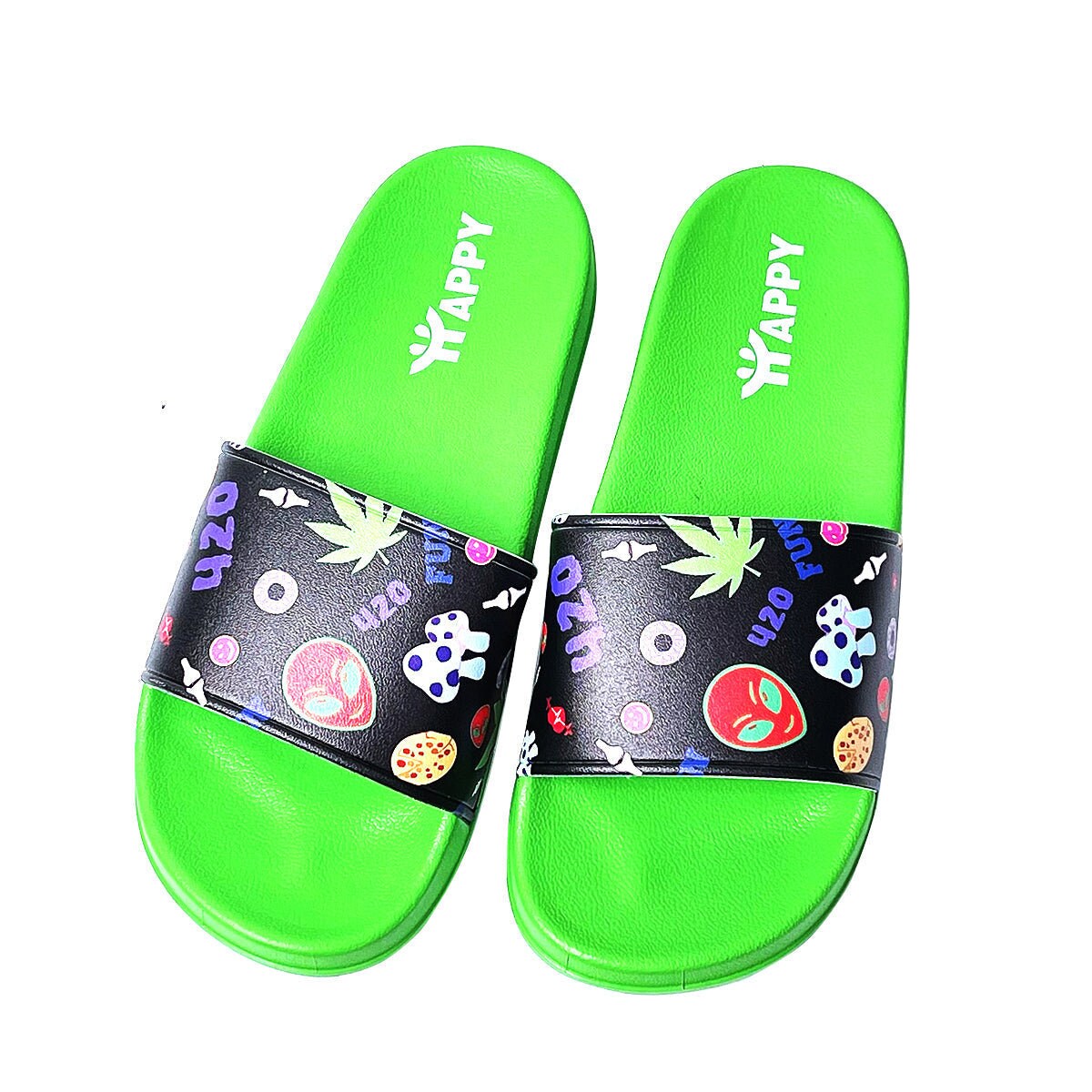 420 Alien Slide Sandals - Etsy