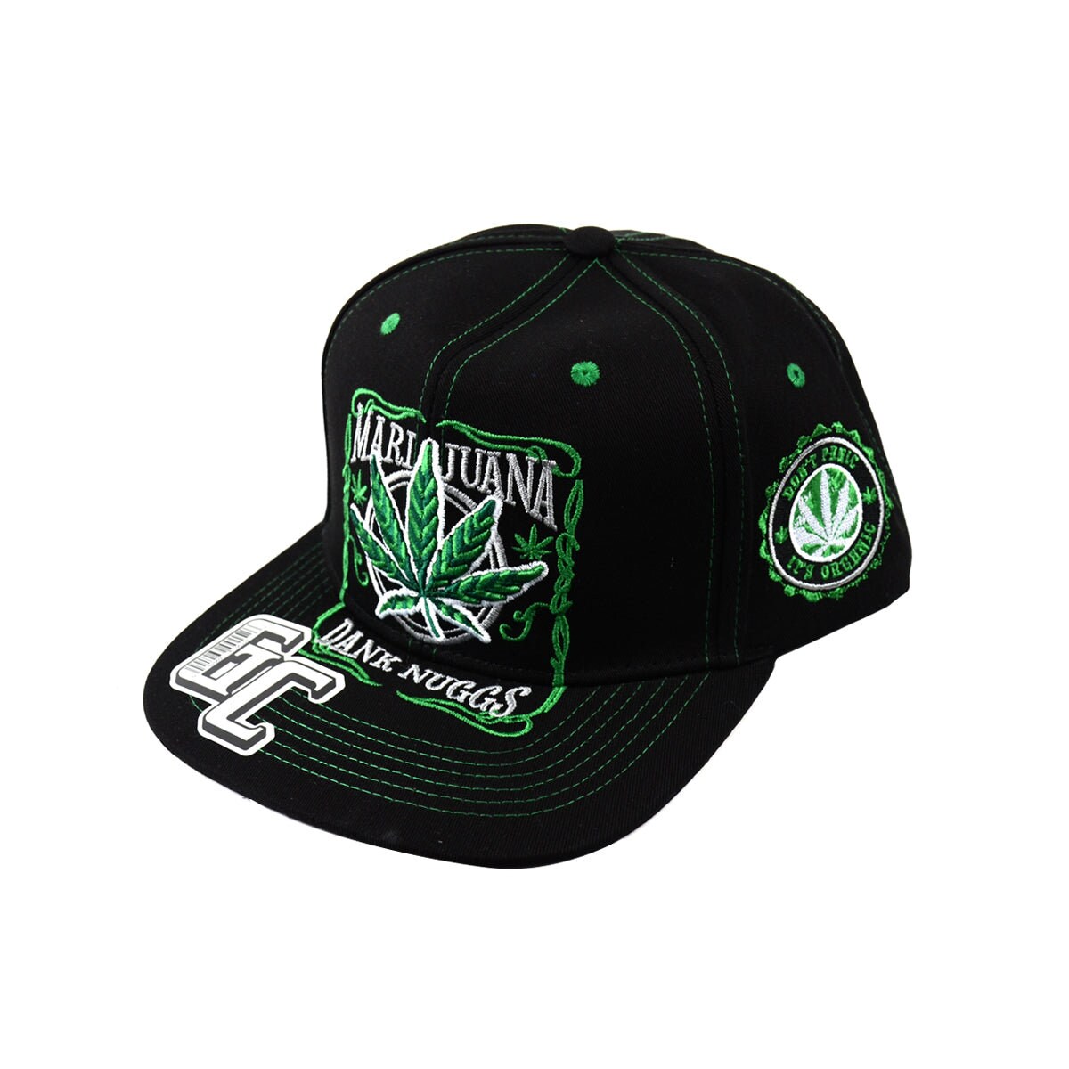 Snapback marijuana Dank Nuggs Hat Embroidered - Etsy