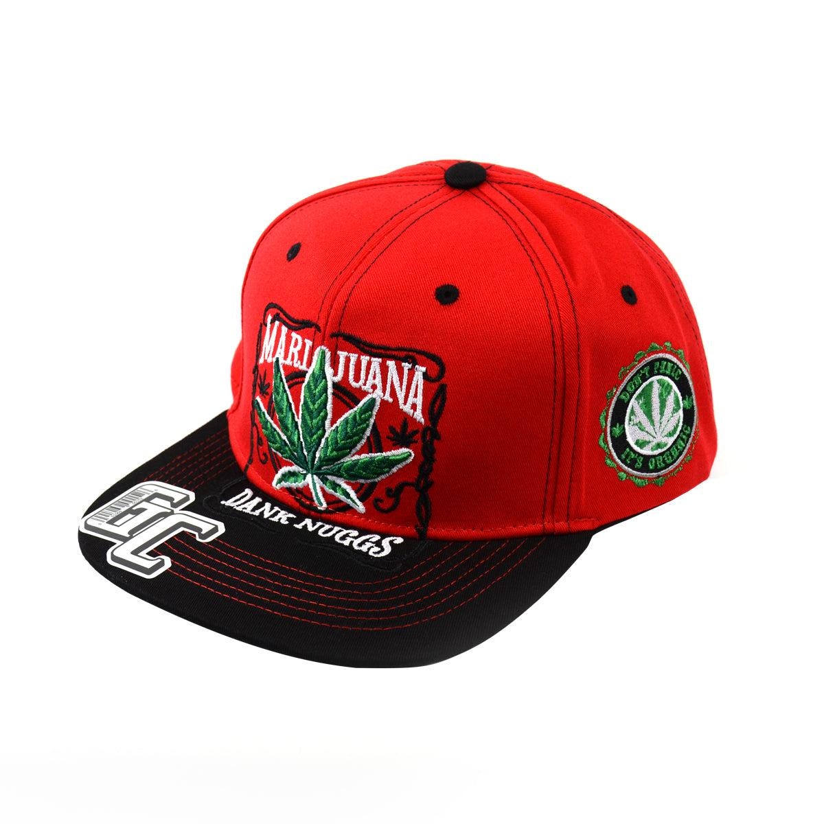 Snapback "marijuana Dank Nuggs" Hat Embroidered - Etsy