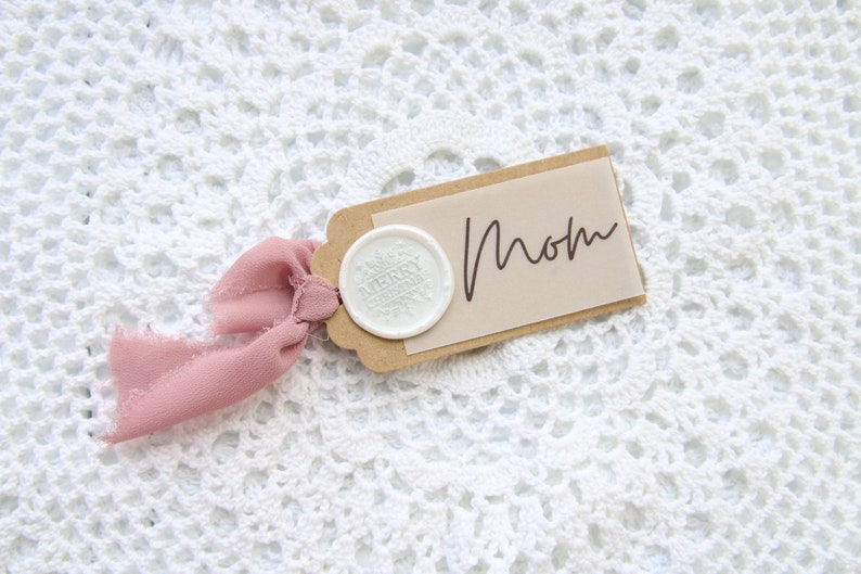 Customizable Gift Name Tag Add Personalization for Gifts - Etsy