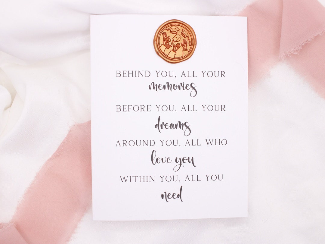 Happy Graduation Card With Wax Seal for Envelope | Sentimental ...