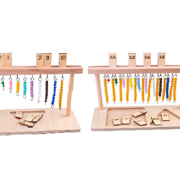 Montessori Number Beads - Etsy