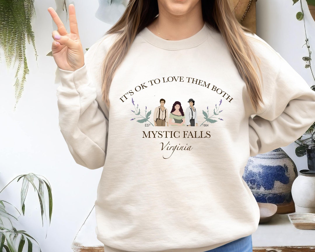 Vampire Diaries It Okay to Love Them Both, TVD Merch,damon Salvatore ...