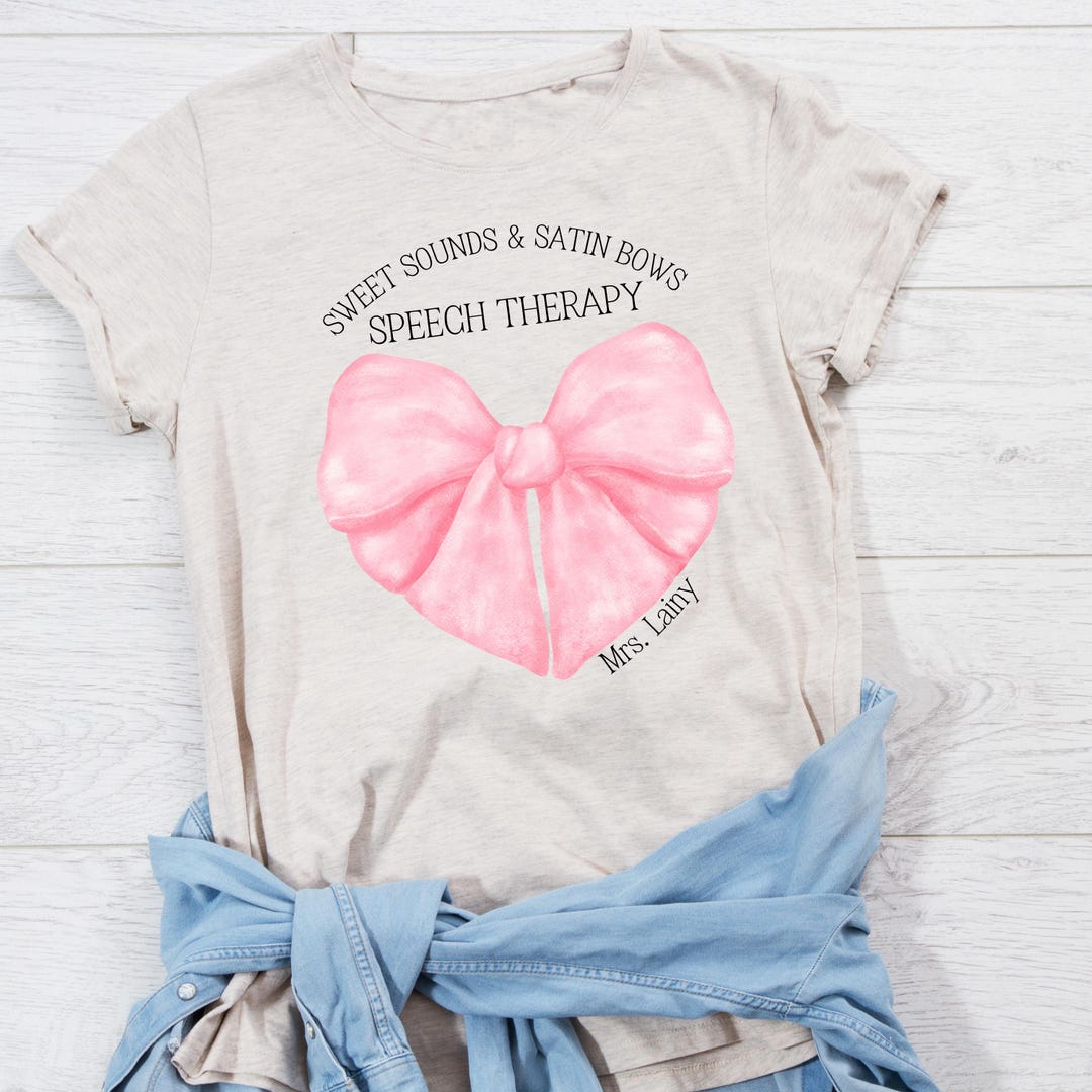 Speech Therapy Shirt, Digital File, Speech Therapy PNG, Speech Shirt ...