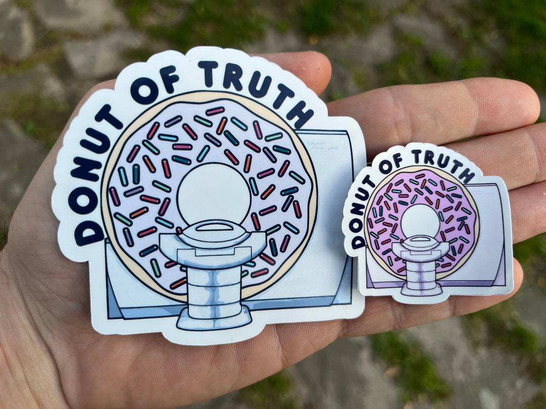 Discover the Donut of Truth: CT Scanner Inspired Vinyl Decal for Mrts ...