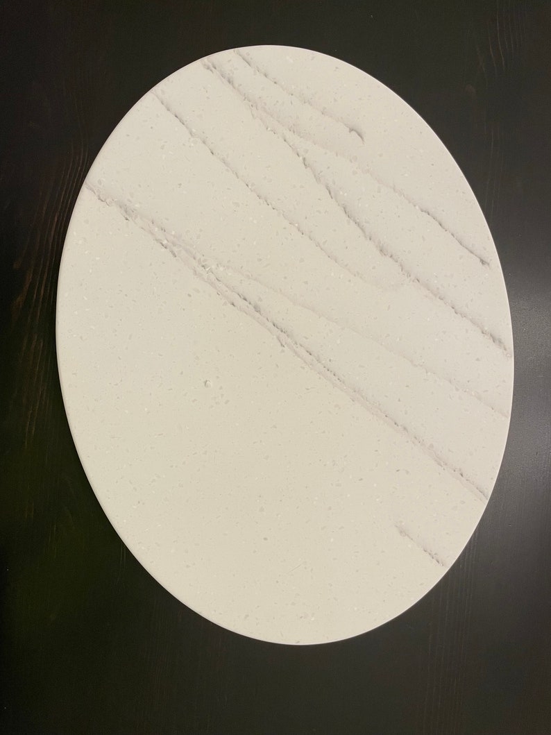 Oval Corian Cutting Board - Etsy