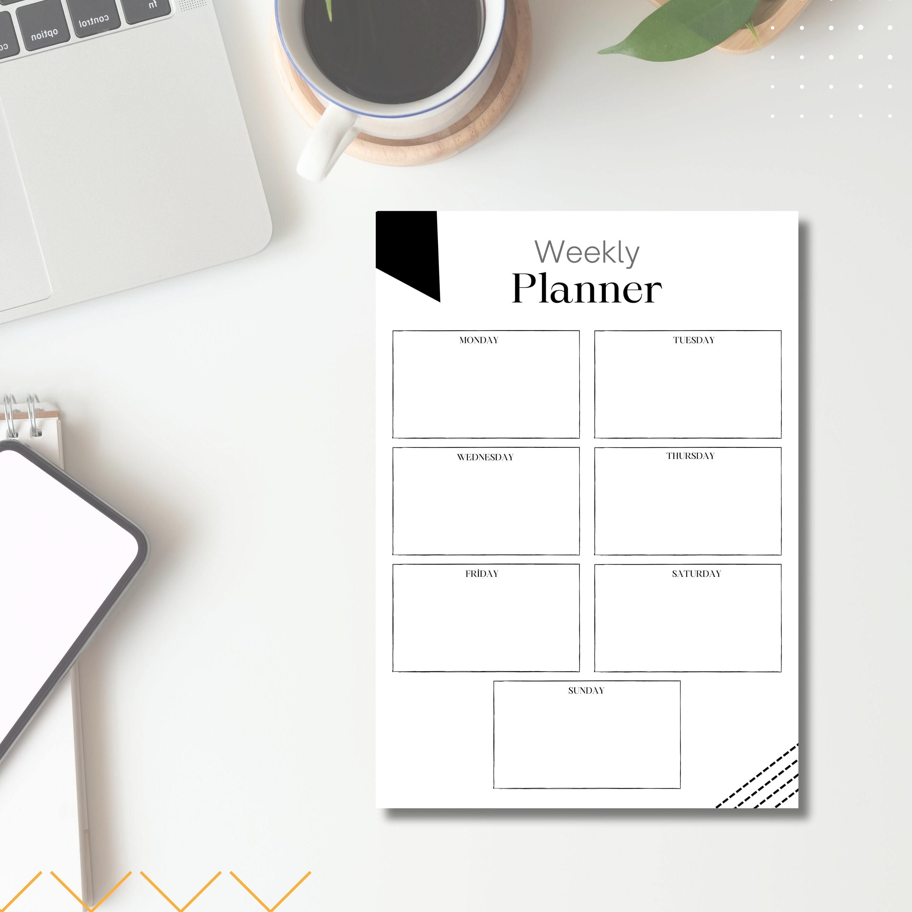 Weekly Schedule planner Printable Planner Digital Planner Weekly ...