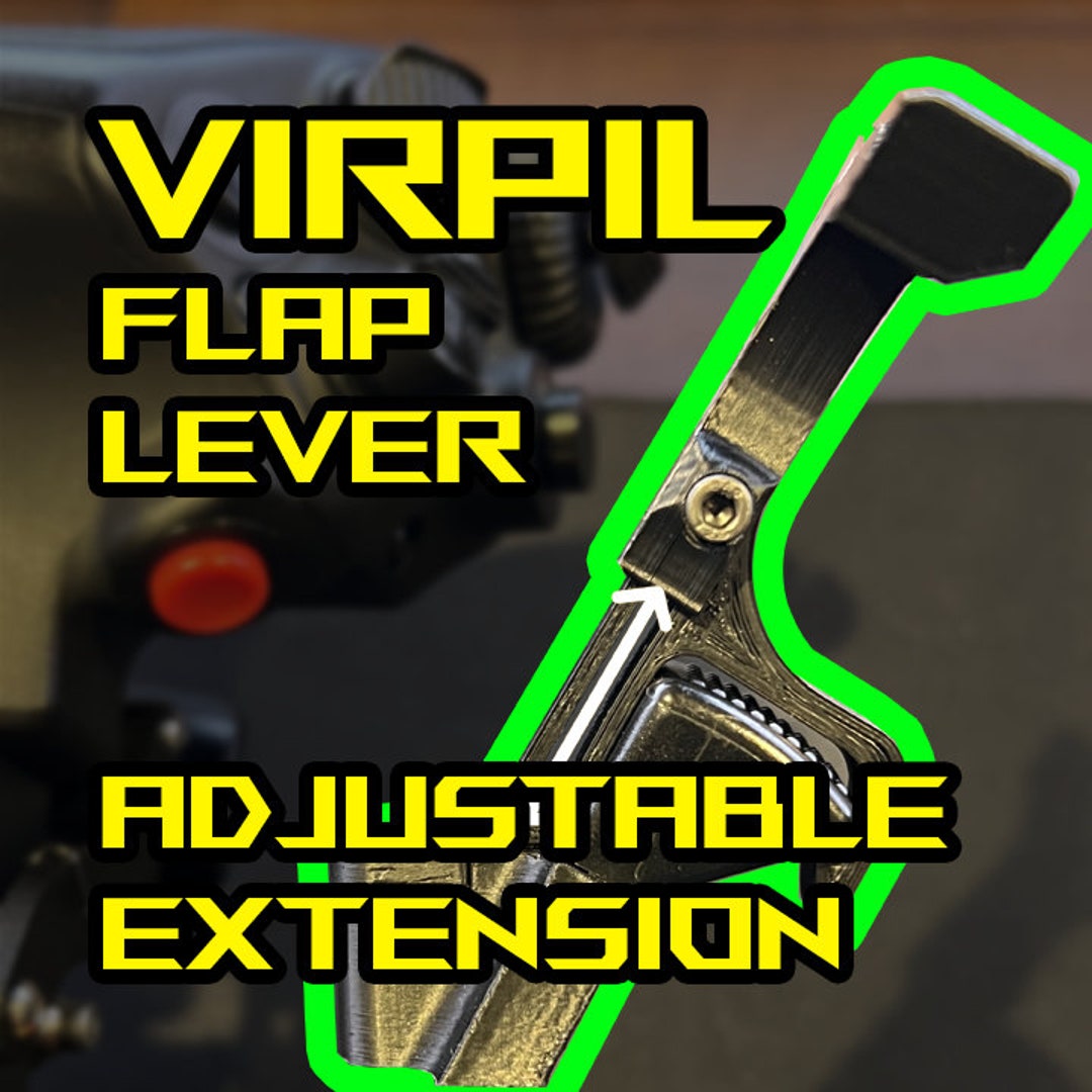 Flap Lever Extension (standalone): Virpil Mongoost-50cm3 Compatible - Etsy