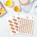 Hot Dog Royal Icing Transfer Sheet, Hot Dog BBQ Party Royal Icing ...