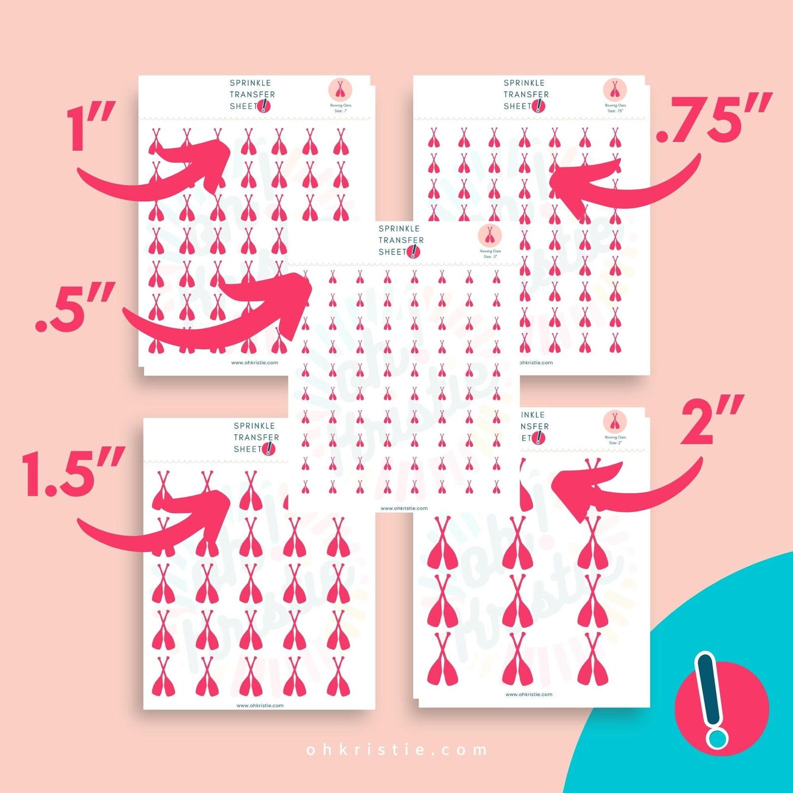 Rowing Oars Royal Icing Transfer Sheet - Etsy