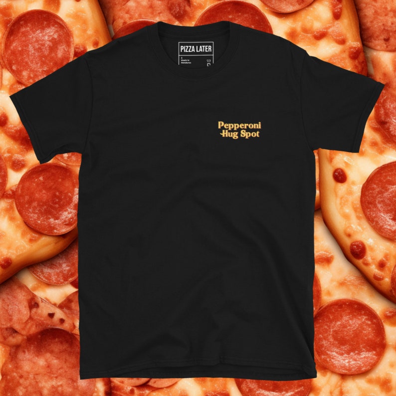 Pepperoni Hug Spot - Pizza Magic! Tee - Etsy
