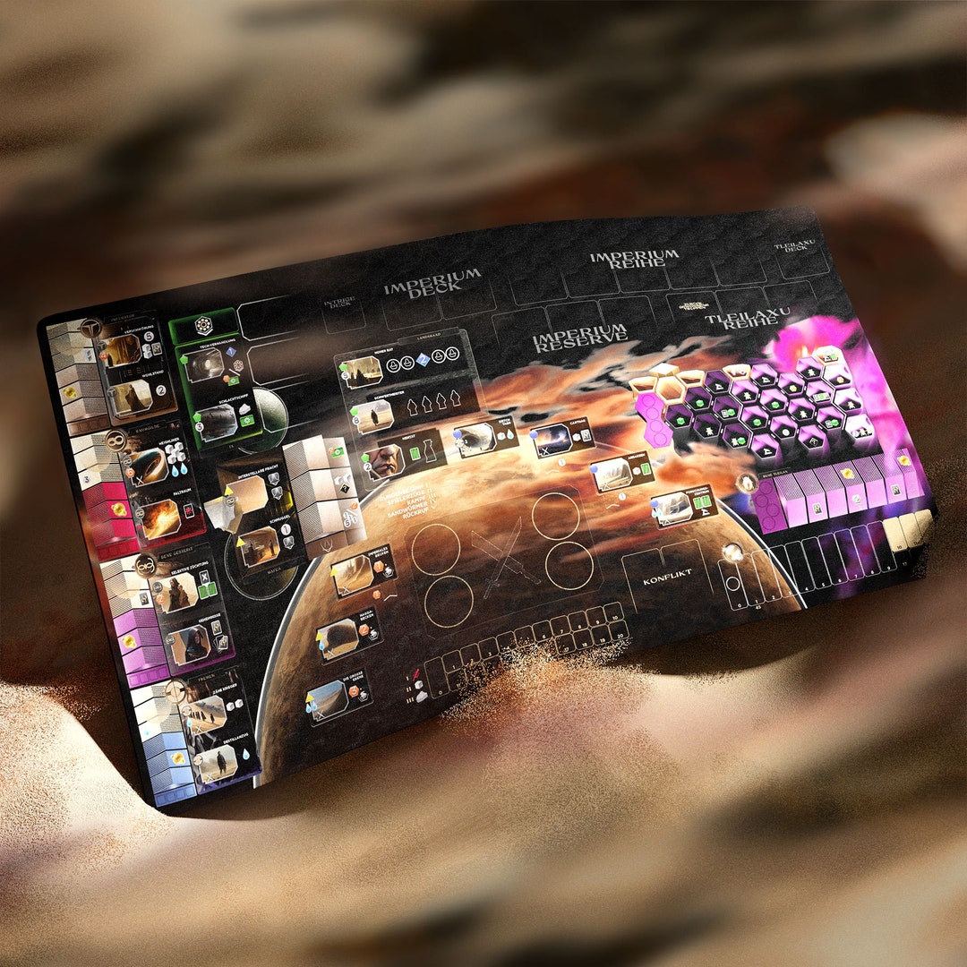 THE MIND KILLER Plastic Playmat (compatible With "dune: Imperium") - Etsy