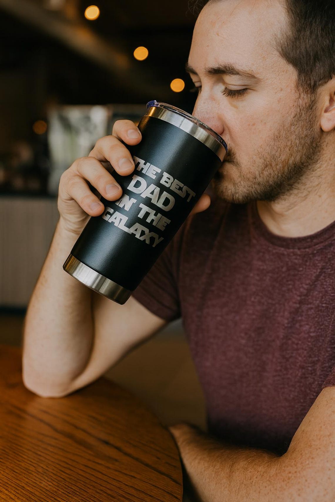 The Best Dad in the Galaxy. Galactic 20oz Tumbler. - Etsy