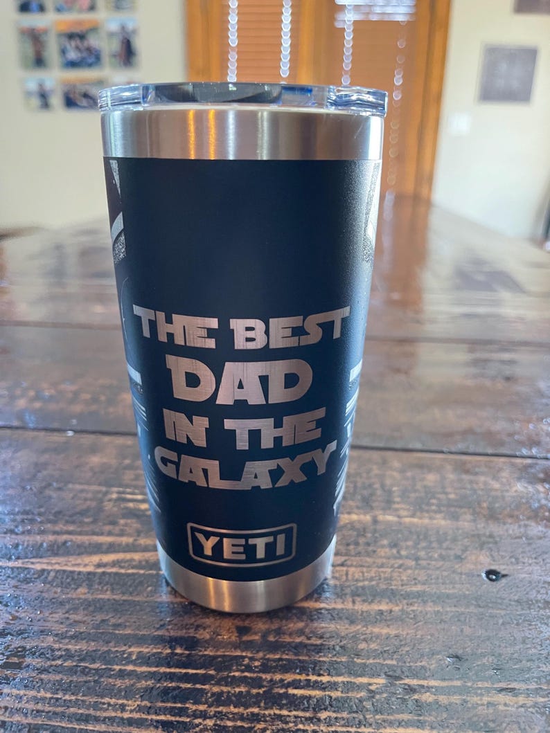 The Best Dad in the Galaxy. Galactic 20oz Tumbler. - Etsy