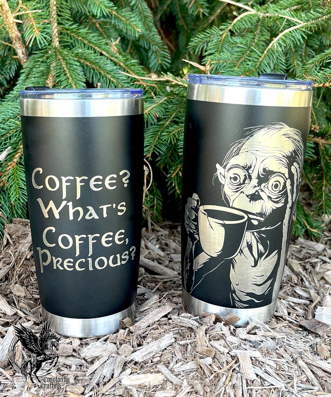 Coffee? What's Coffee, Precious? 20 Oz Tumbler - Etsy