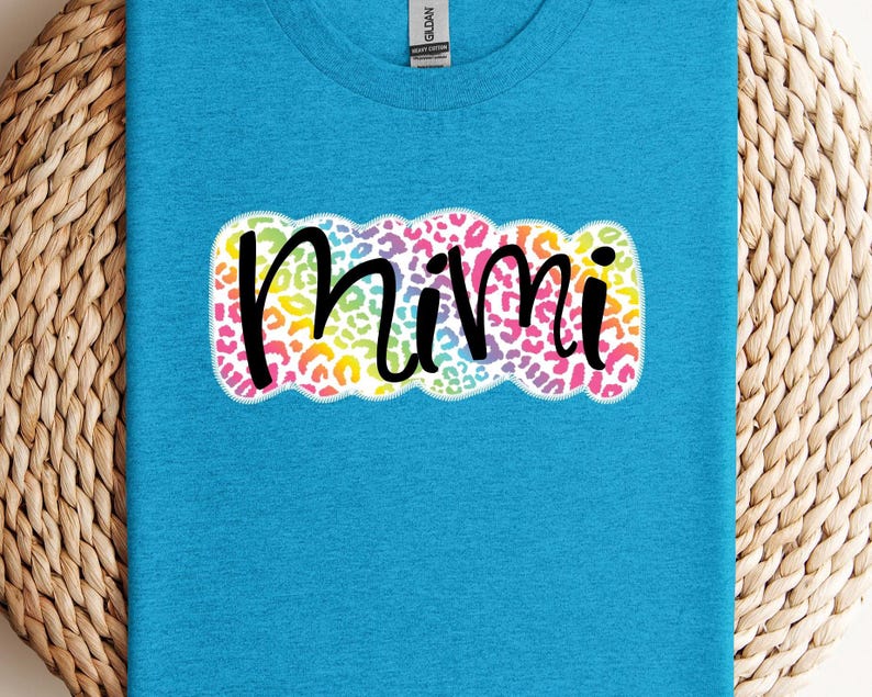Mimi Faux Embroidery, Grand Shirt, PNG - Etsy