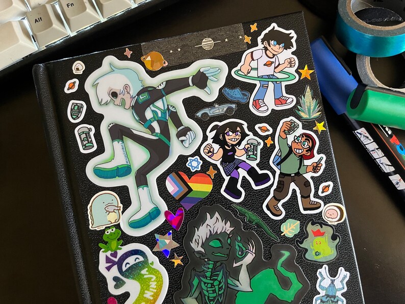 Vinyl Sticker Sheet - Danny Phantom Mini Stickers - Etsy