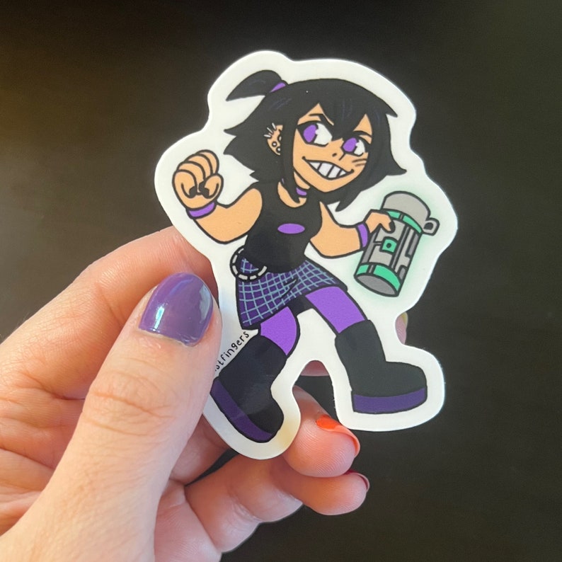 Vinyl Danny Phantom Trio Stickers Phantom Sam Tucker - Etsy