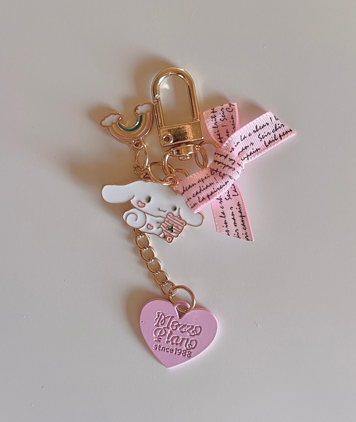 Pink Keychain L Cute Keychain L Kawaii Keychain L Japanese Keychain L ...