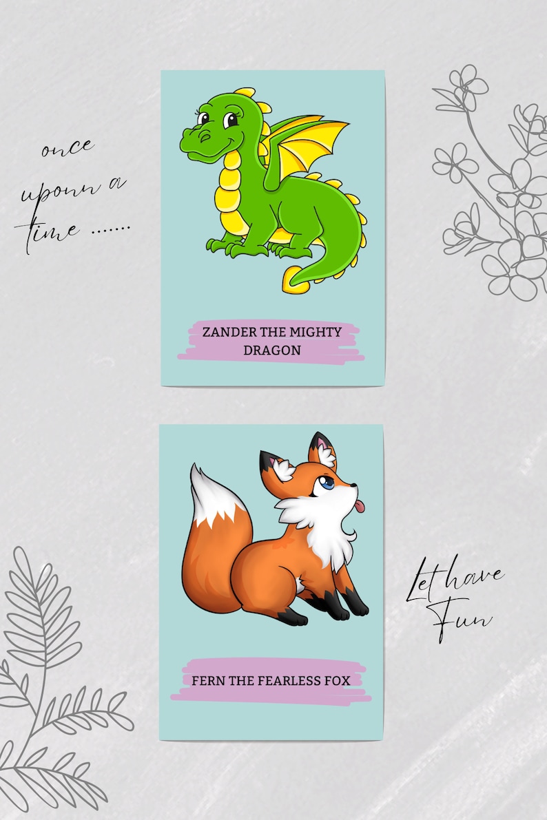 Story Telling Card Game | Story Telling Flashcards | Homeschool ...