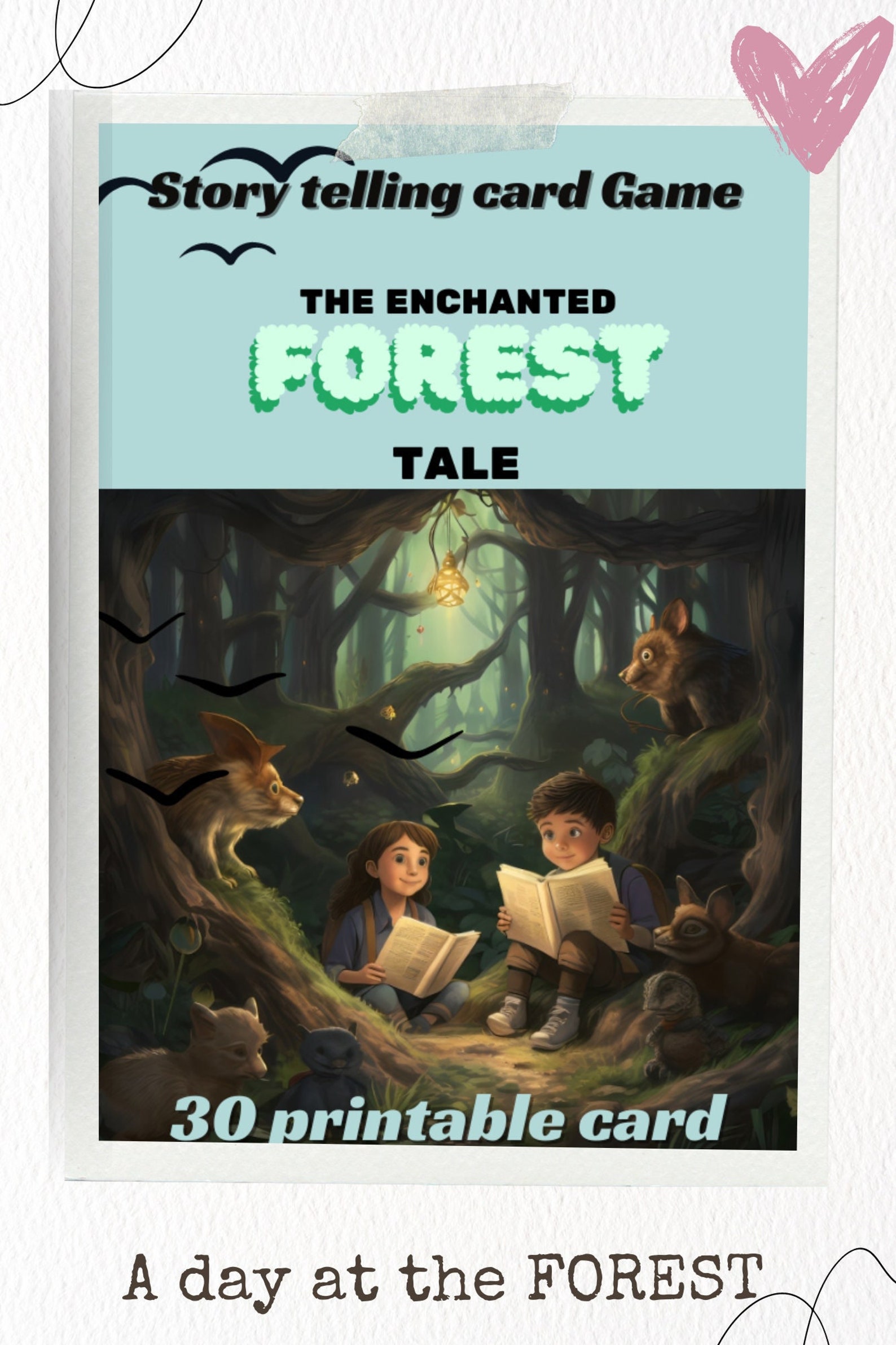 Story Telling Card Game | Story Telling Flashcards | Homeschool ...