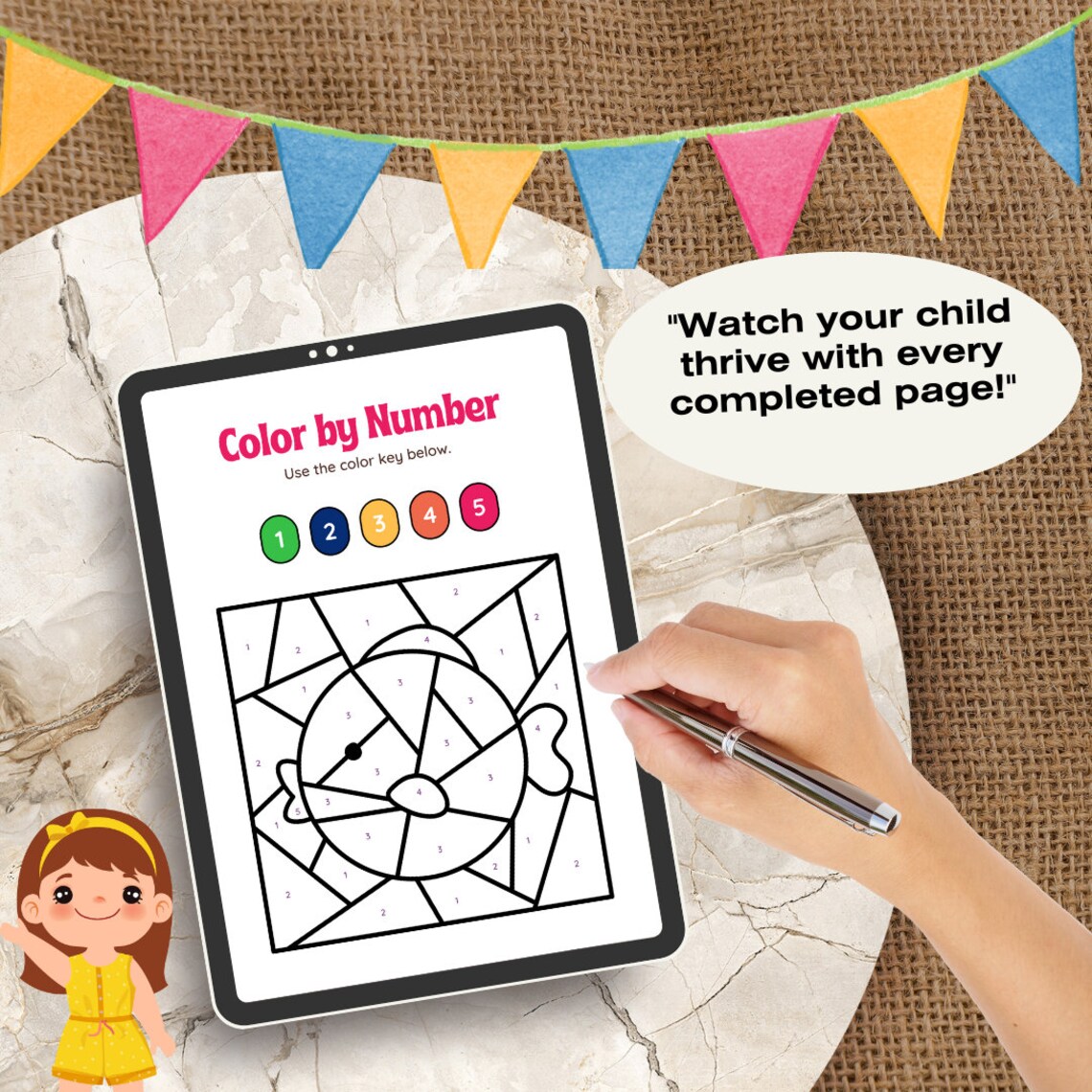 Fun & Educational Preschool Worksheet to Print, Colors, Shapes, Numbers ...