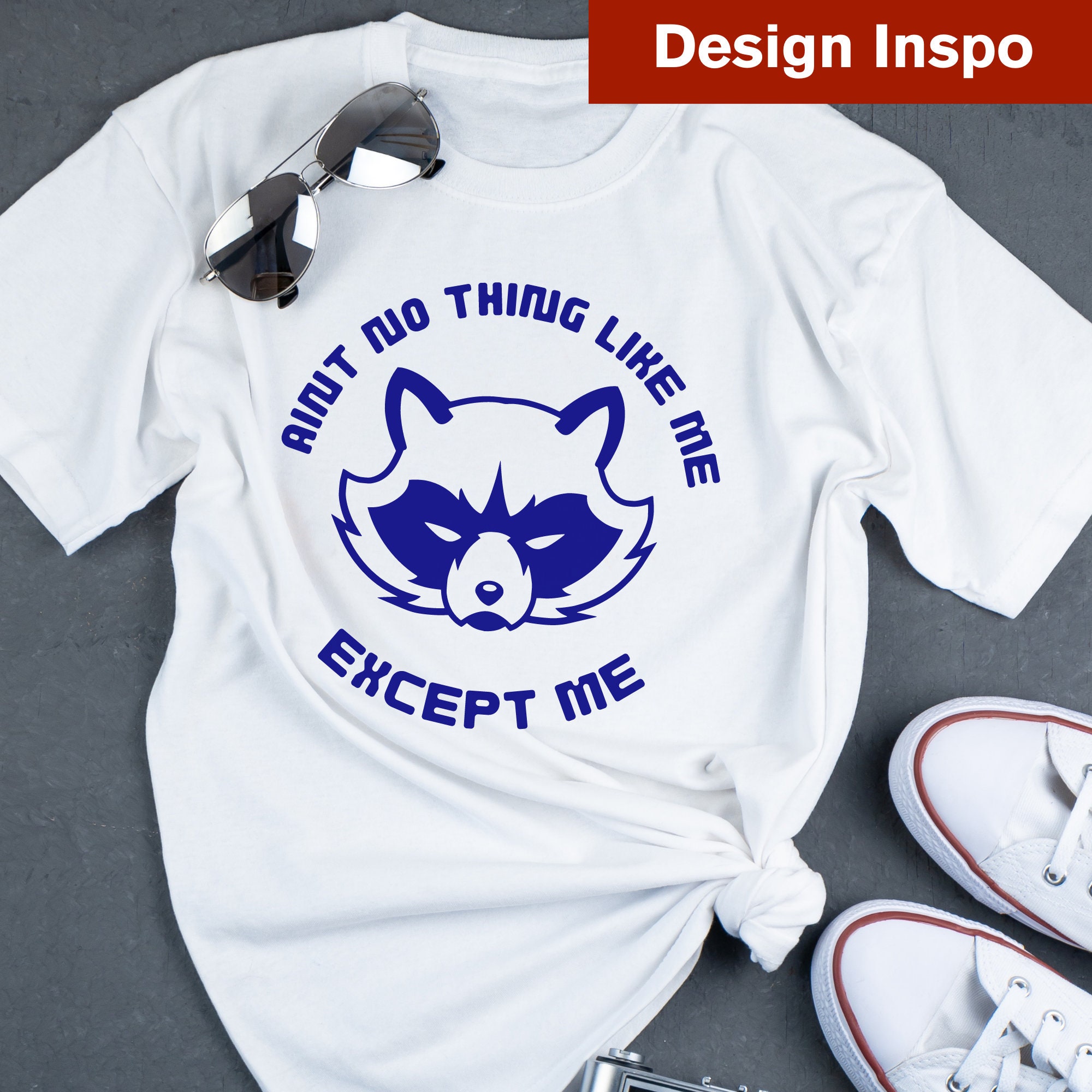 Raccoon SVG PNG, Trash Panda SVG, Aint No Thing Like Me, Cut File for ...