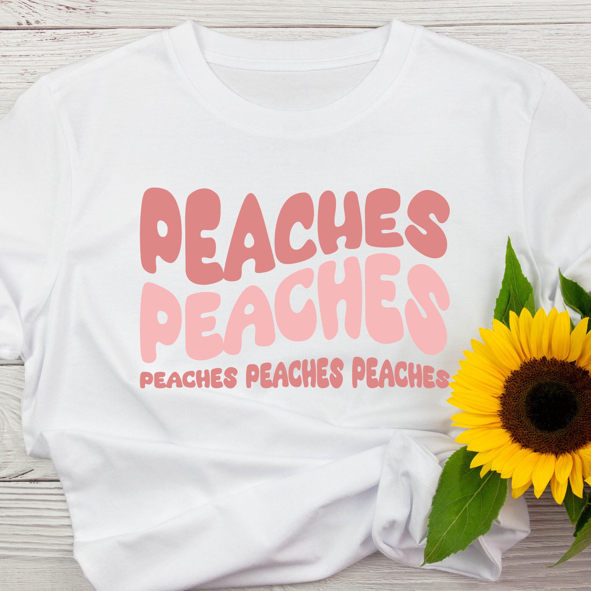 Peaches SVG Clipart Peach Sublimation PNG Cricut Cut File - Etsy