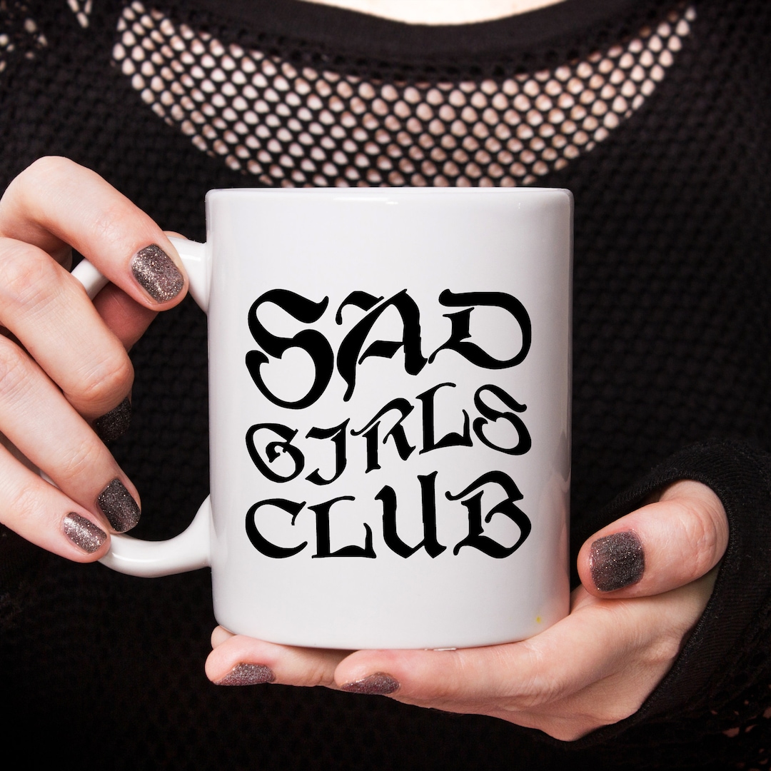 Sad Girls Club SVG PNG Depression Svg Anxiety Svg Gothic - Etsy