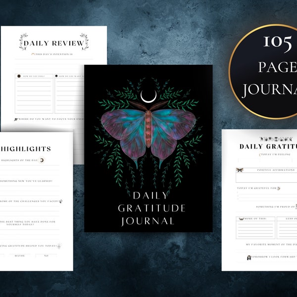 Moon Planner Printable, Full Moon, Printable Journal, Phase Planner ...