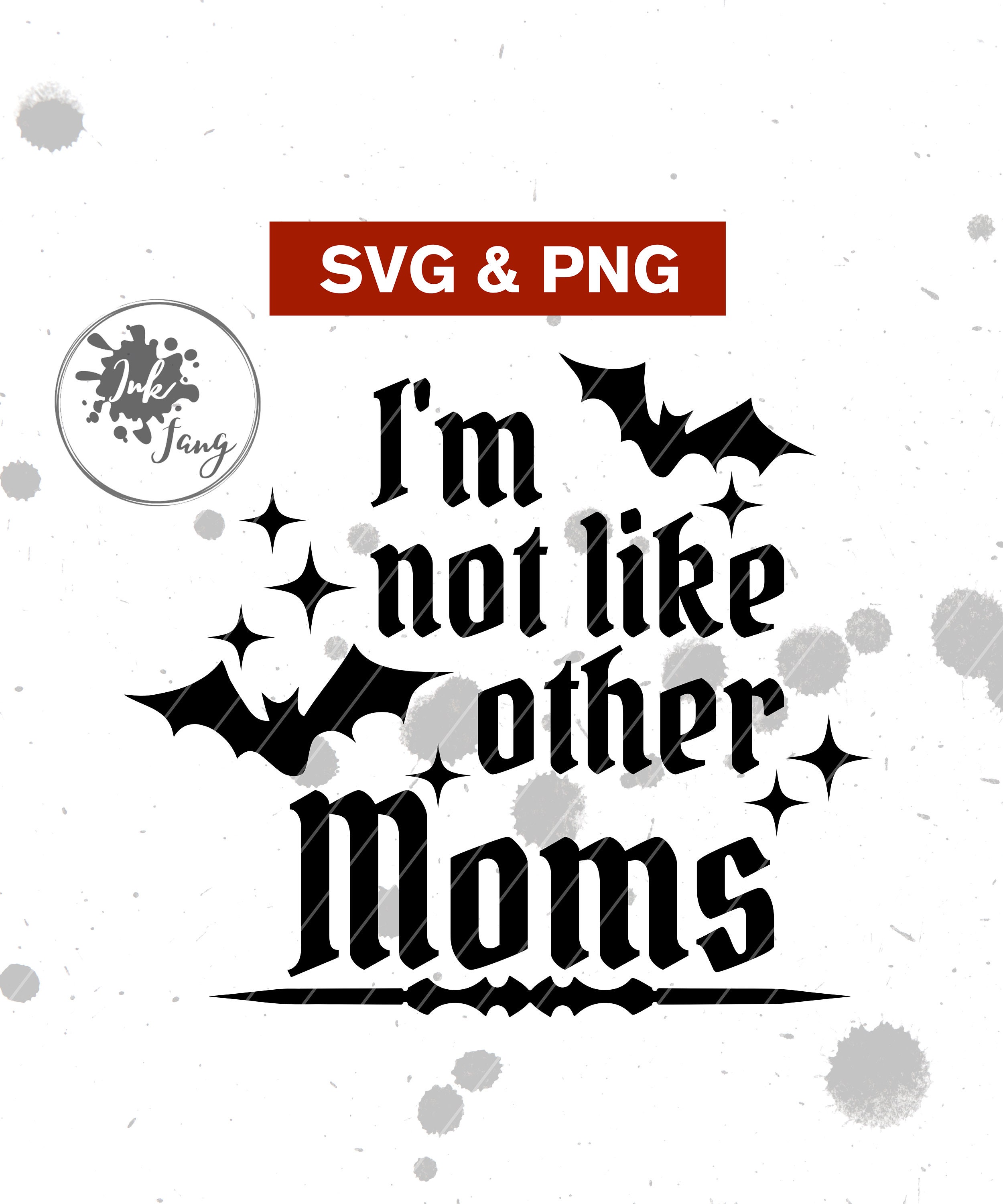 Gothic Mom SVG PNG, Spooky Mama Png Svg, Goth Mom Shirt, Gift for ...