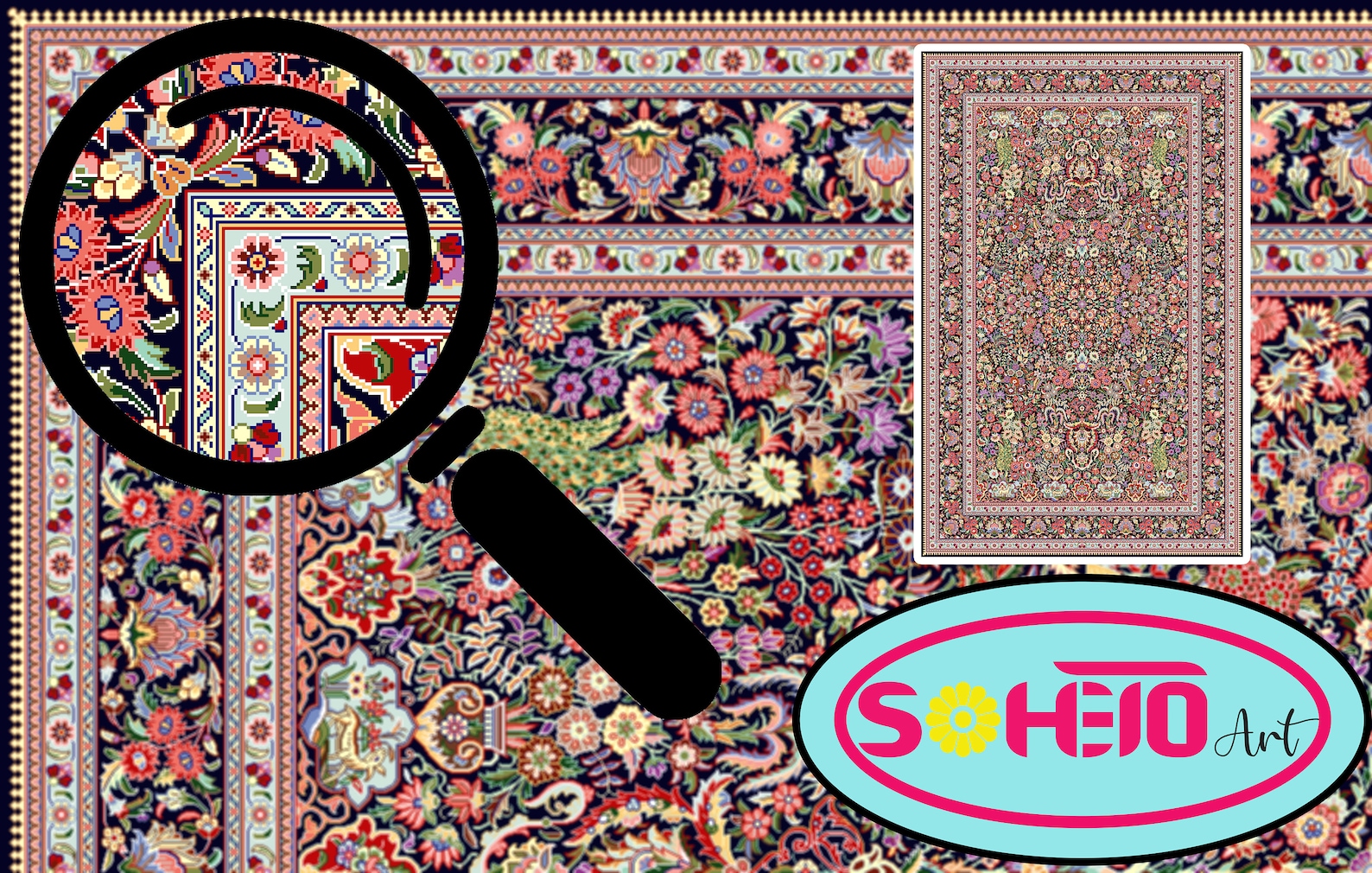 Patterned Rug / Patterns Digital / Plan / Carpet Map / Rug / Map ...