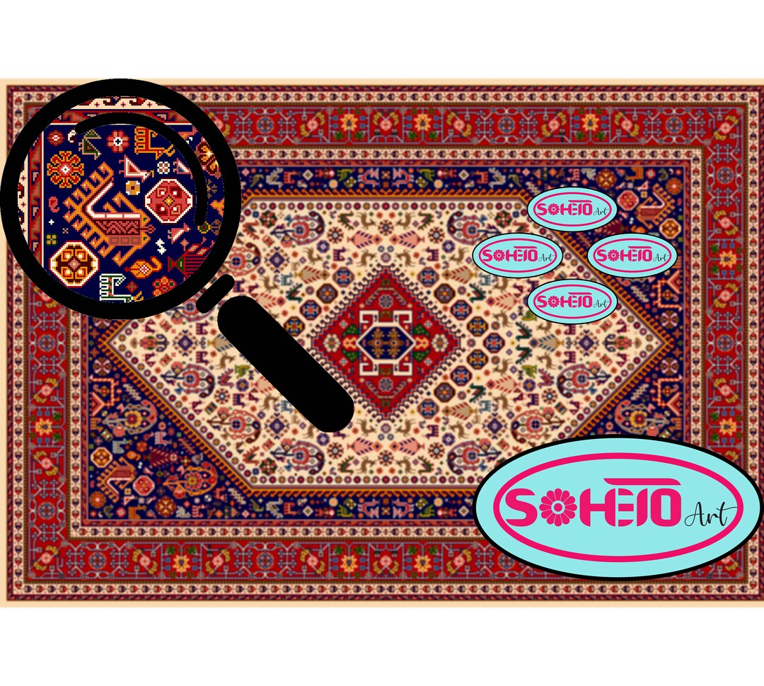 Patterned Rug / Patterns Digital / Plan / Carpet Map / Rug / Map ...