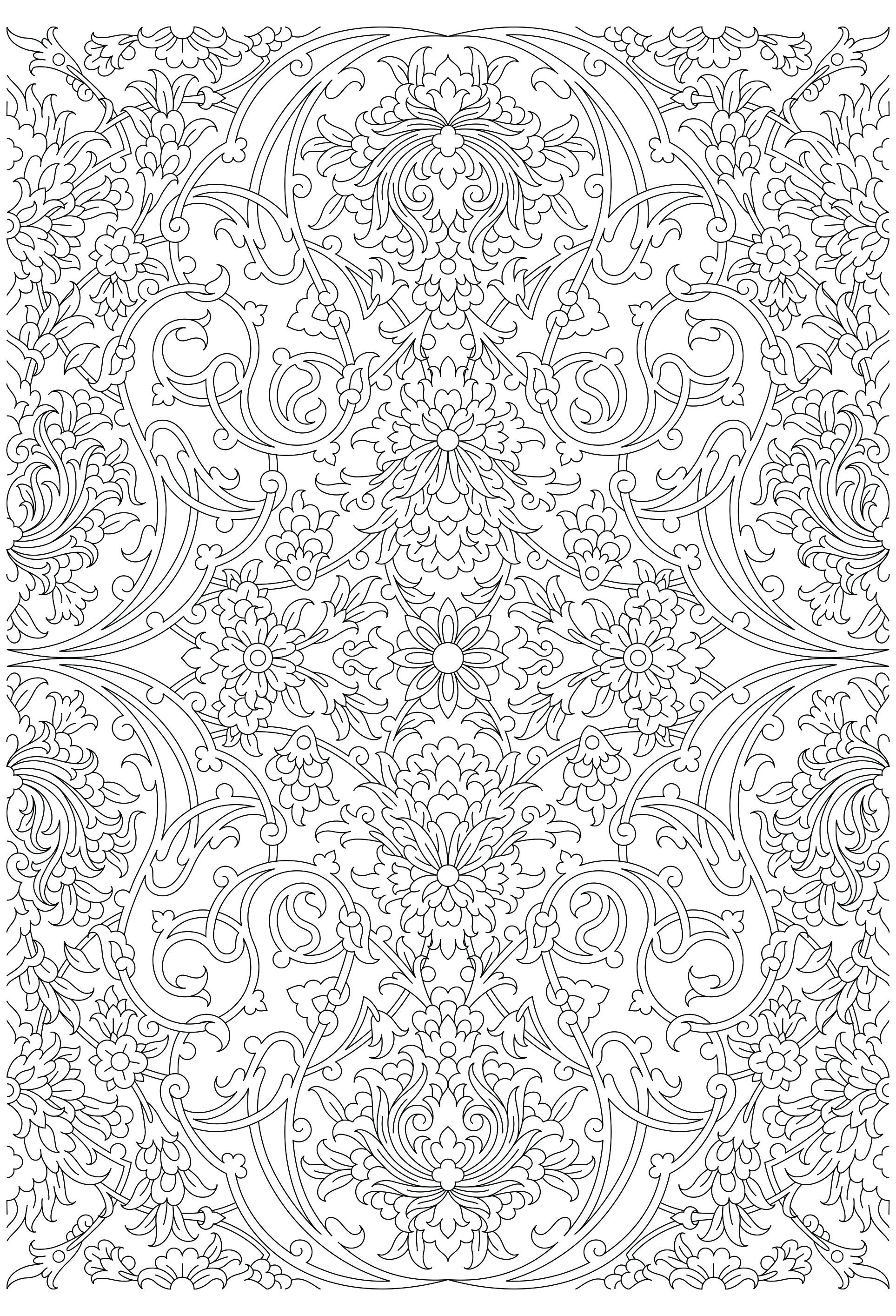 Khattai / Patterns Digital / Plan / Carpet Map / Linear Design ...