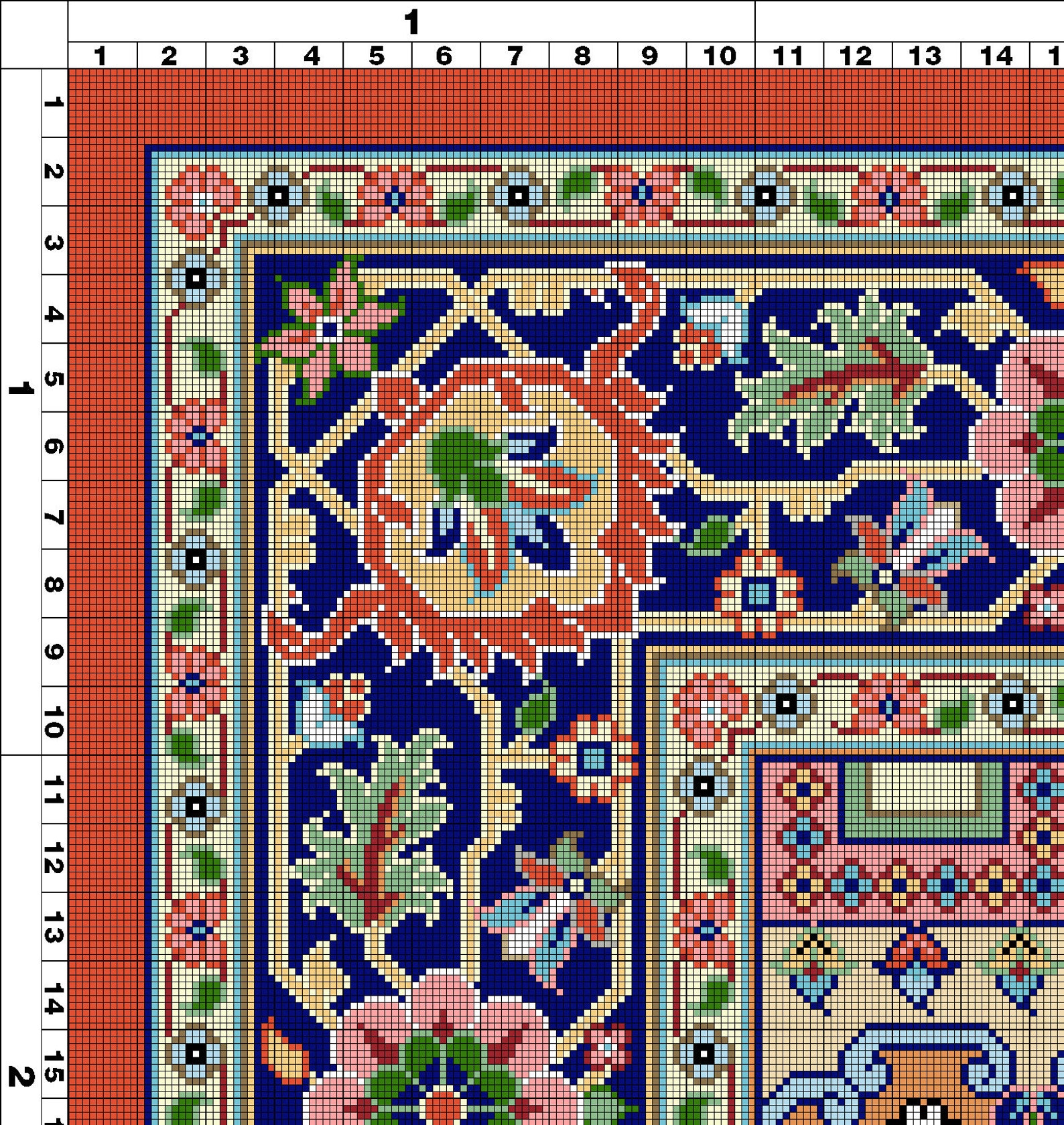 Patterned Rug / Patterns Digital / Plan / Carpet Map / Rug / Map ...