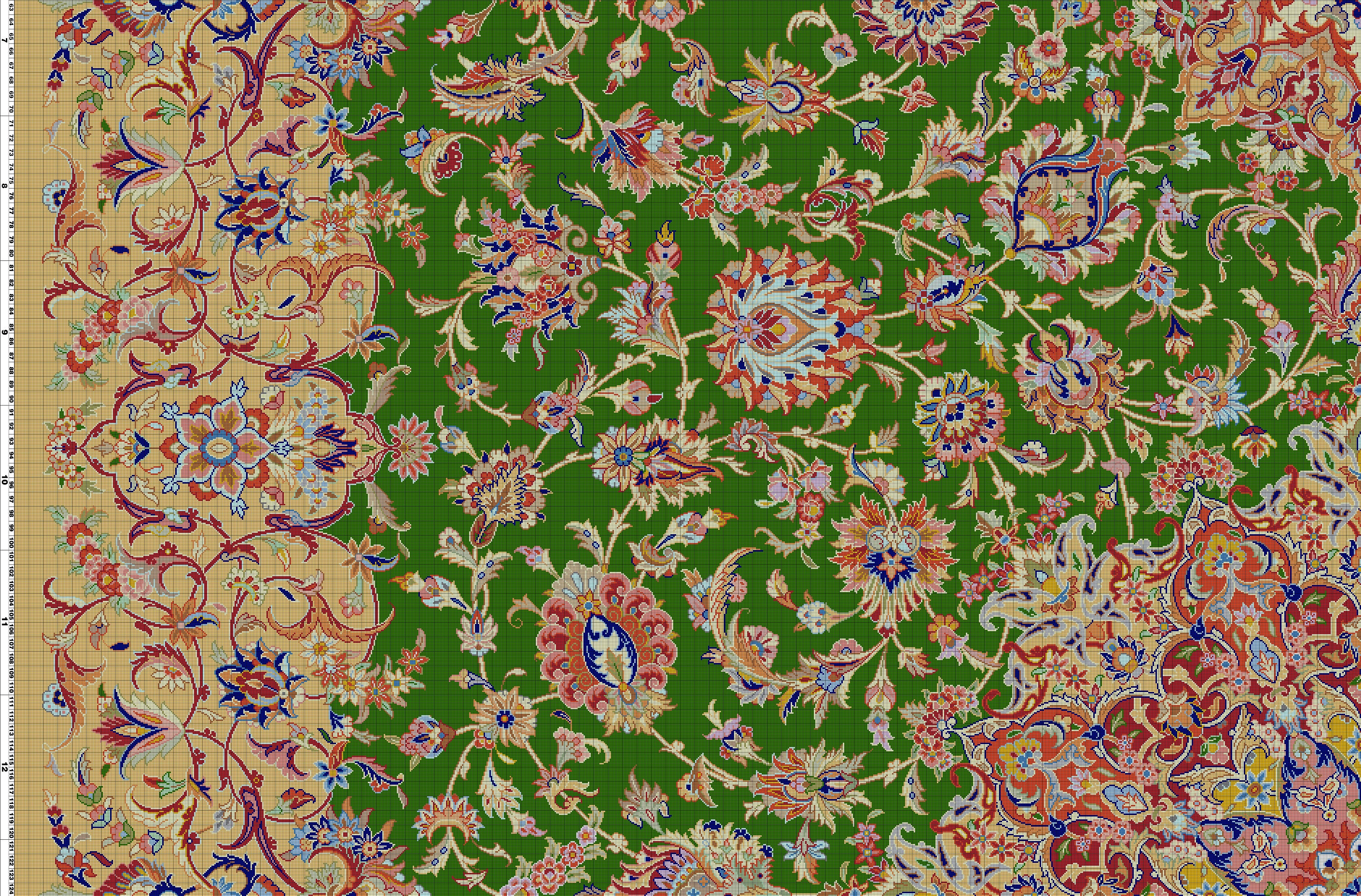 Patterned Rug / Patterns Digital / Carpets / Carpet / Iranian Carpet ...
