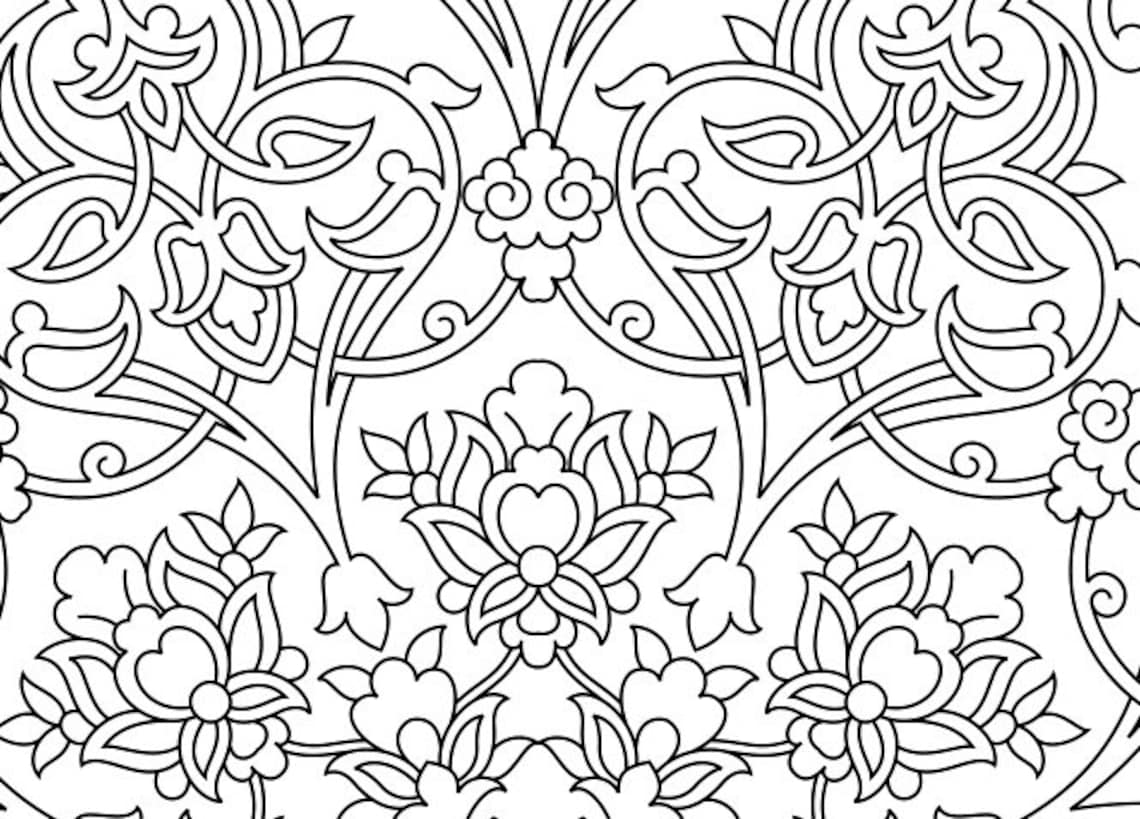 Khattai / Patterns Digital / Plan / Carpet Map / Linear Design ...