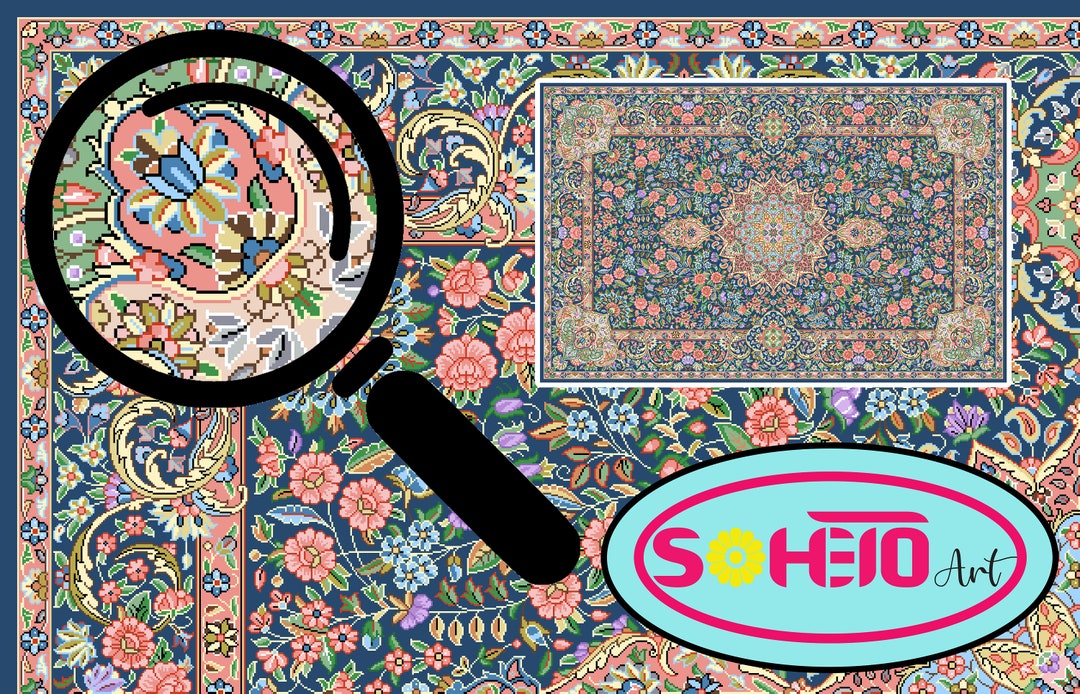 Patterned Rug / Patterns Digital / Plan / Carpet Map / Rug / Map ...