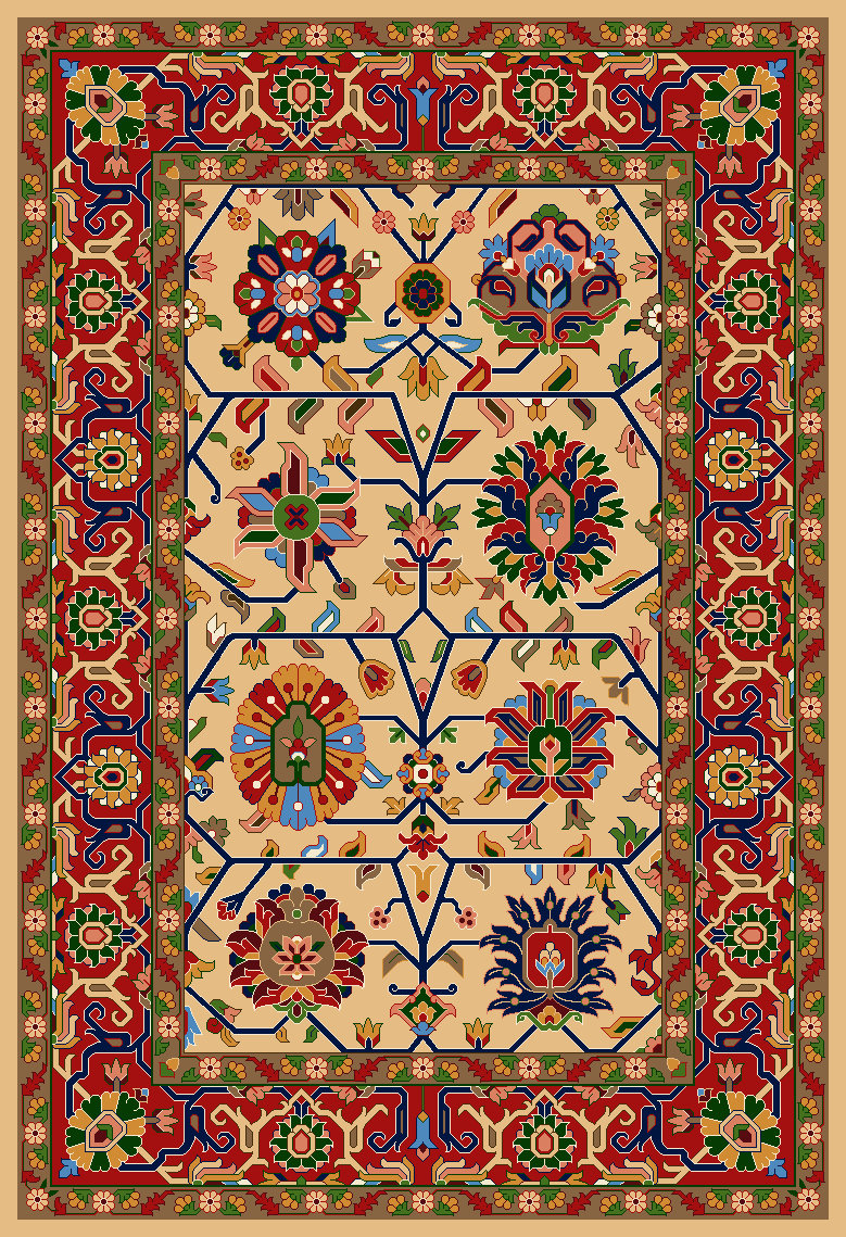 Patterned Rug / Patterns Digital / Carpets / Carpet Map / Rug / Map - Etsy