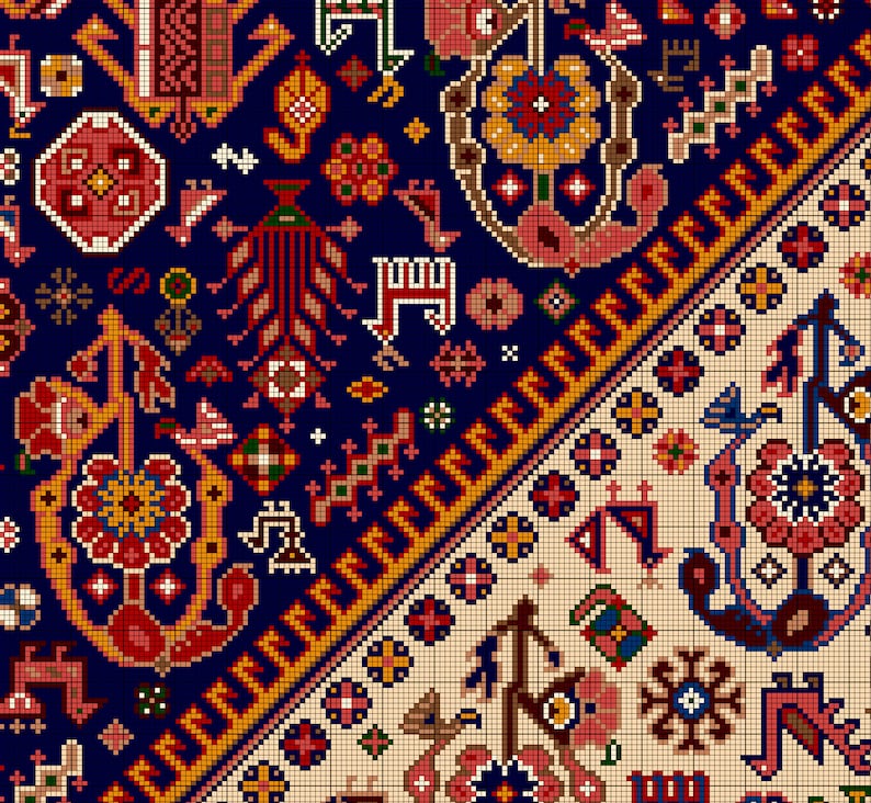 Patterned Rug / Patterns Digital / Plan / Carpet Map / Rug / Map ...