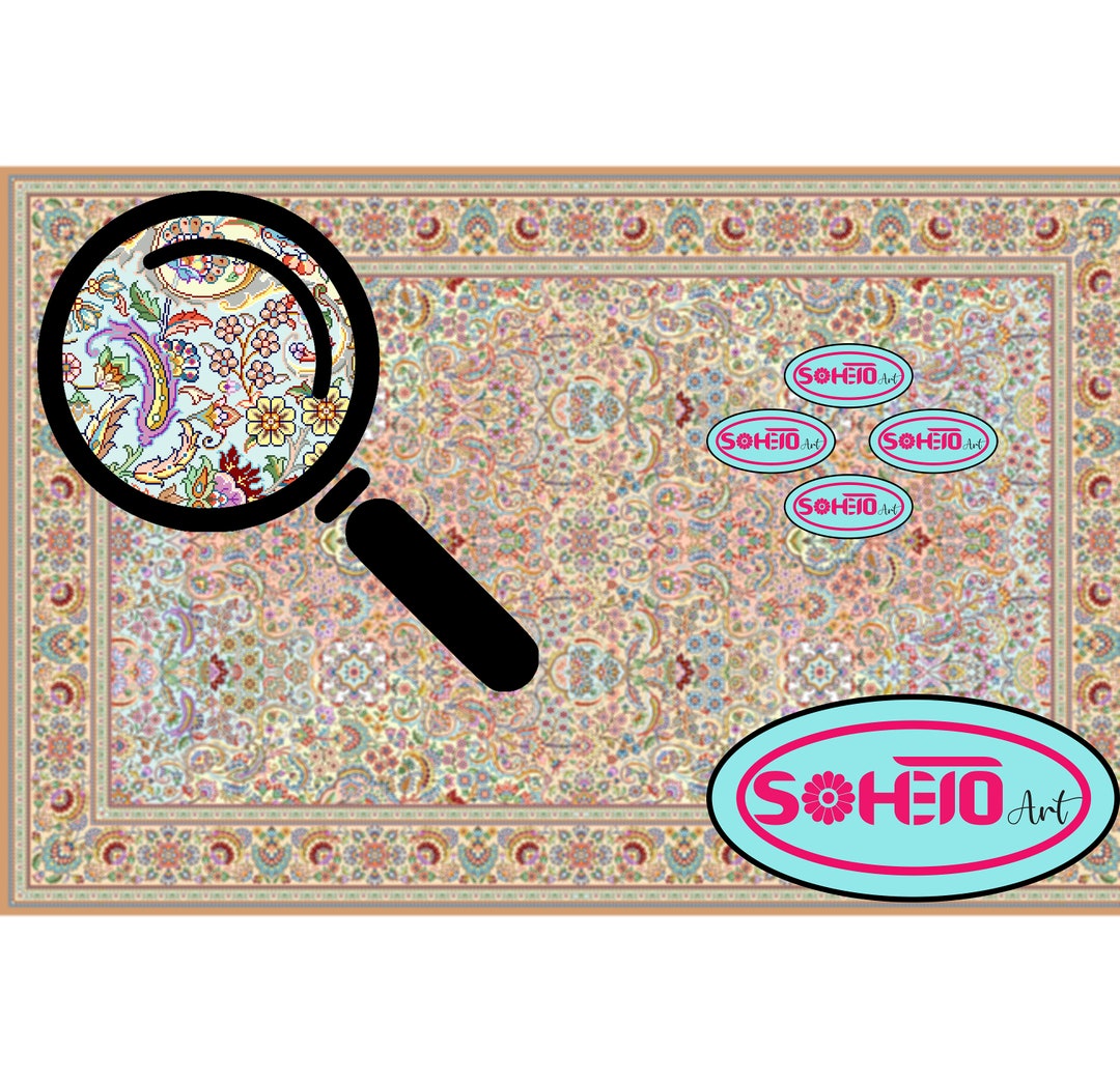 Patterned Rug / Patterns Digital / Plan / Carpet Map / Rug / Map ...